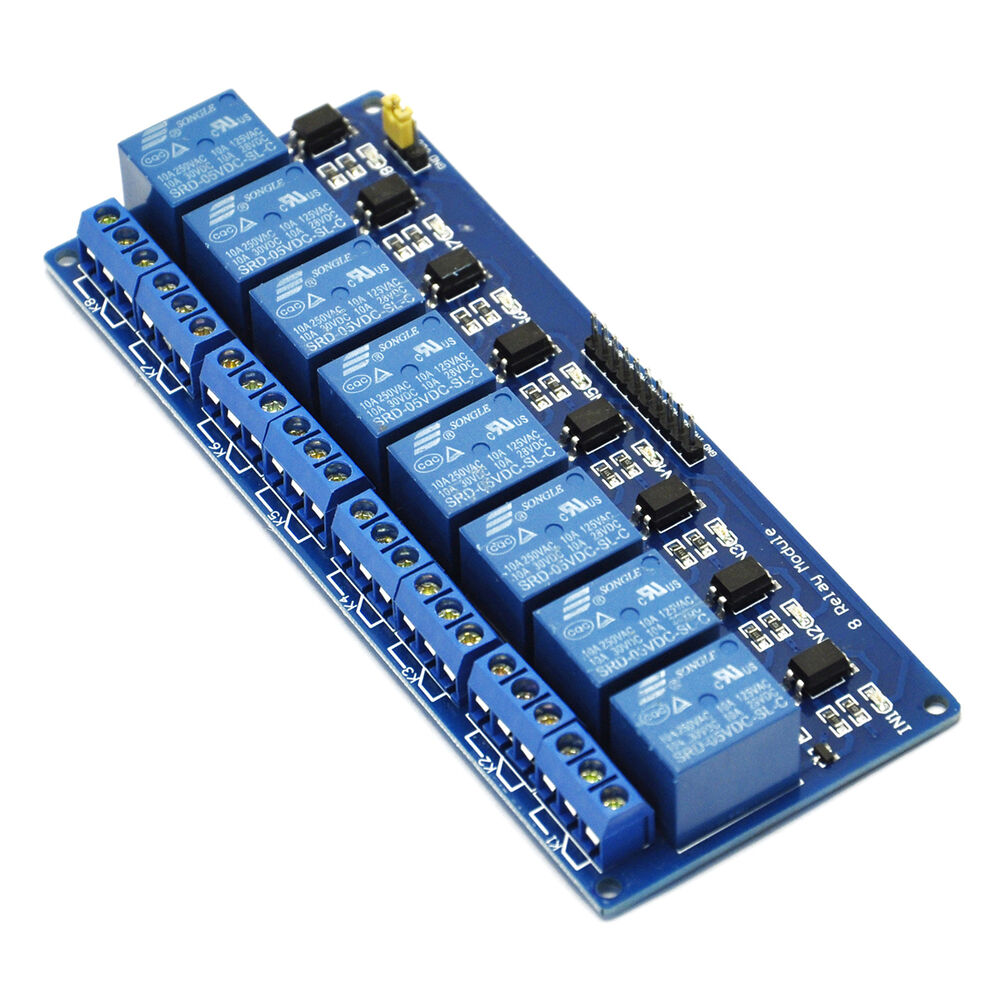 8 Channel 5V Relay Module | DaakyeTech