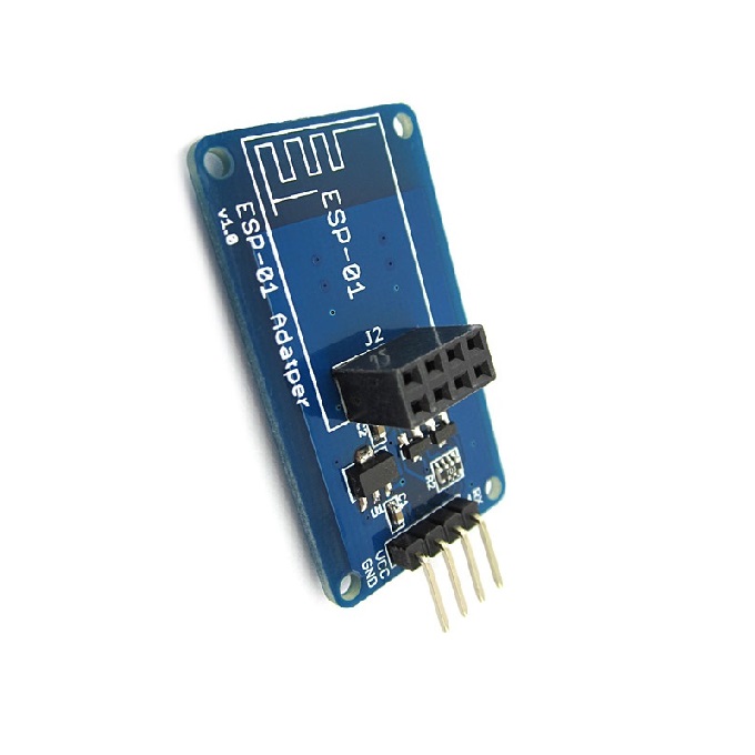 ESP-01 Adapter for Serial Communication | DaakyeTech