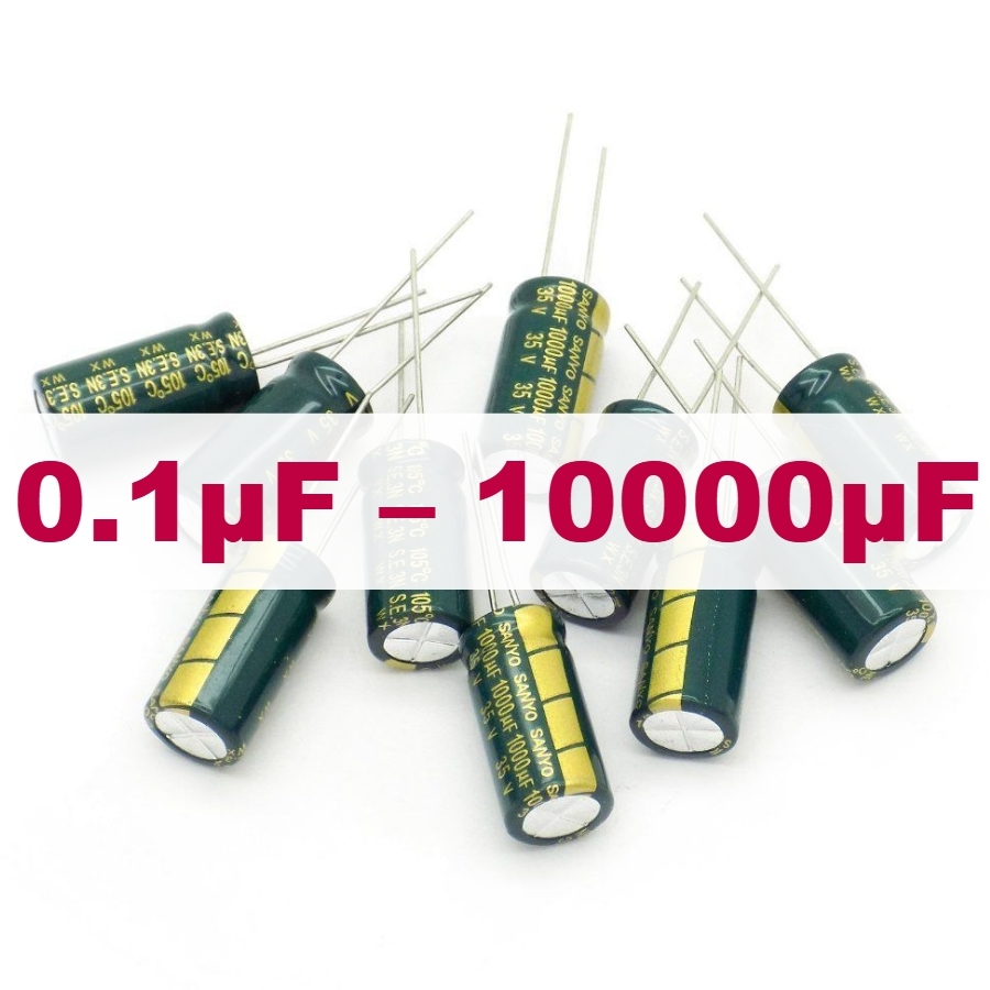 Electrolytic Capacitors Pack (2 in pack) | DaakyeTech