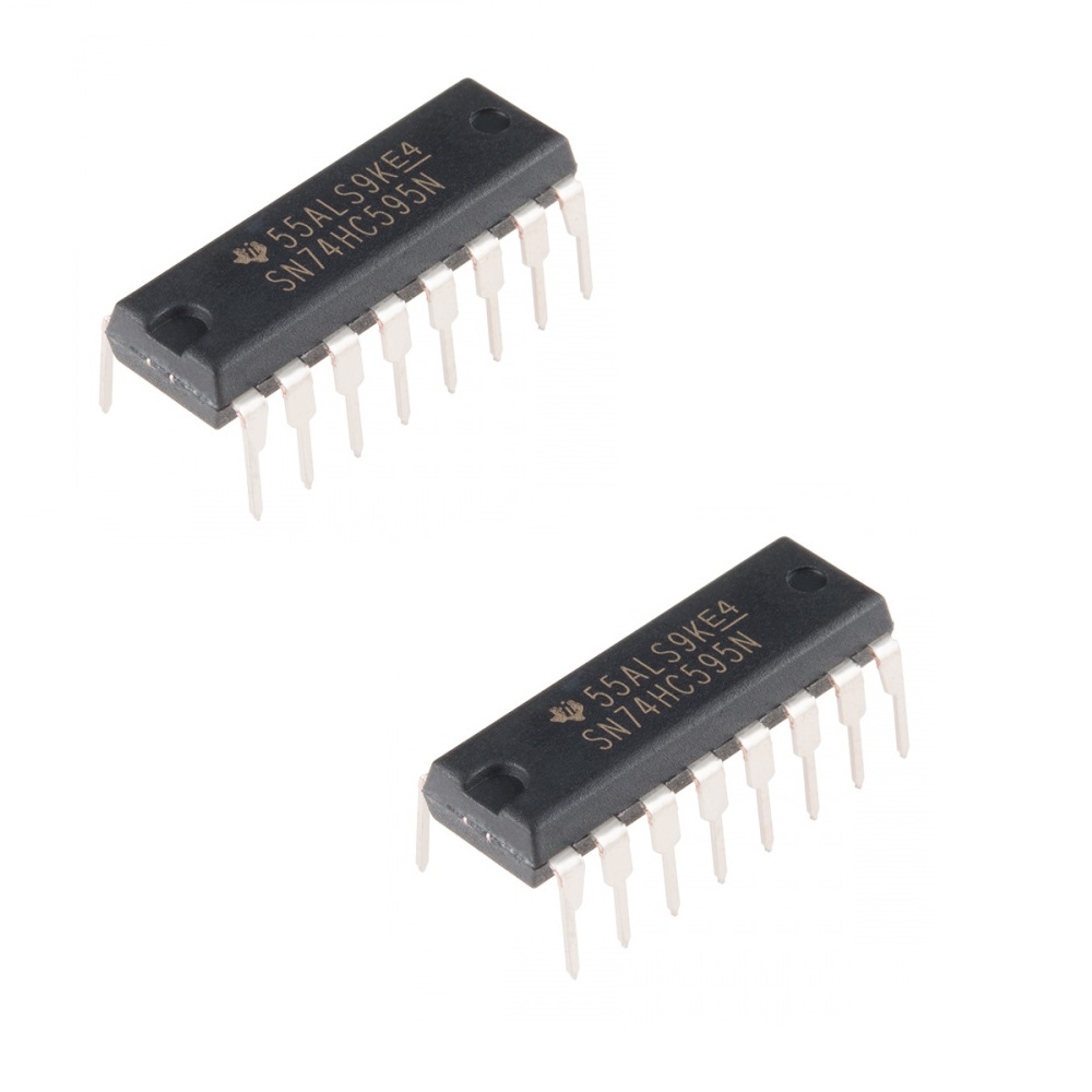 SN74HC595N Shift Register IC (pack of 2) | DaakyeTech