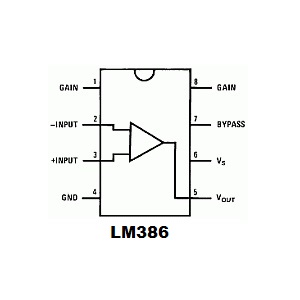 Sound Detector Circuit Using Lm386