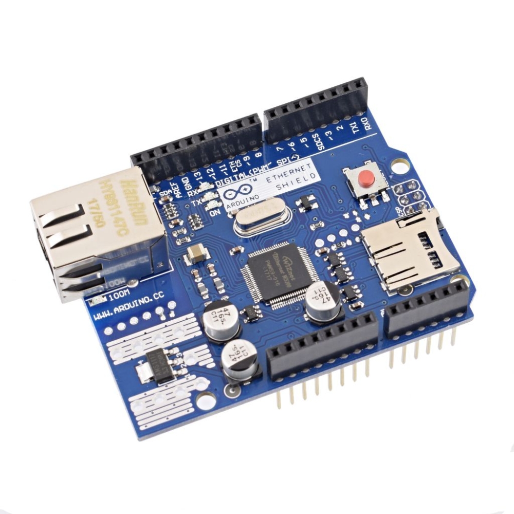 W5100 Ethernet Shield for Arduino | DaakyeTech