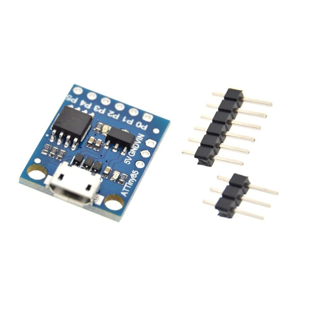 ATtiny85 Micro USB Development Board | DaakyeTech