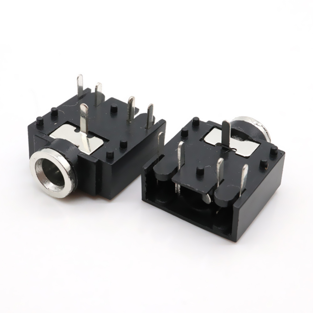 PJ-307 3.5mm Female Audio Jack Port (Set of 2) | DaakyeTech