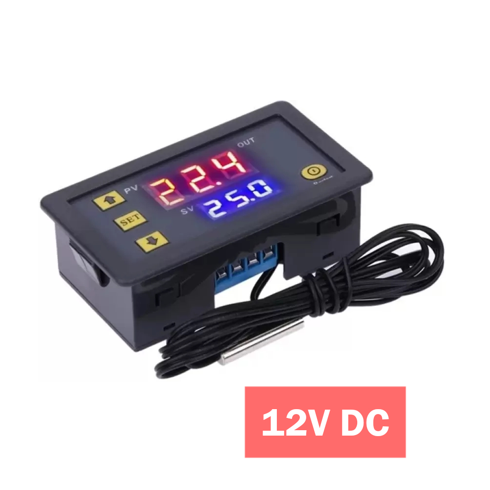 W3230 Digital Thermostat Temperature Controller (DC 12V) | DaakyeTech