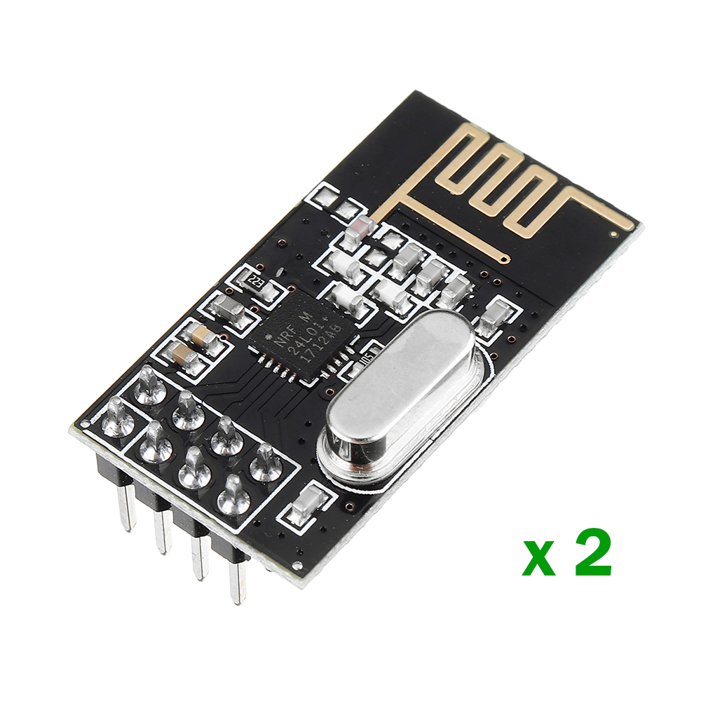 NRF24L01 2.4GHz Transceiver Module Pair | DaakyeTech