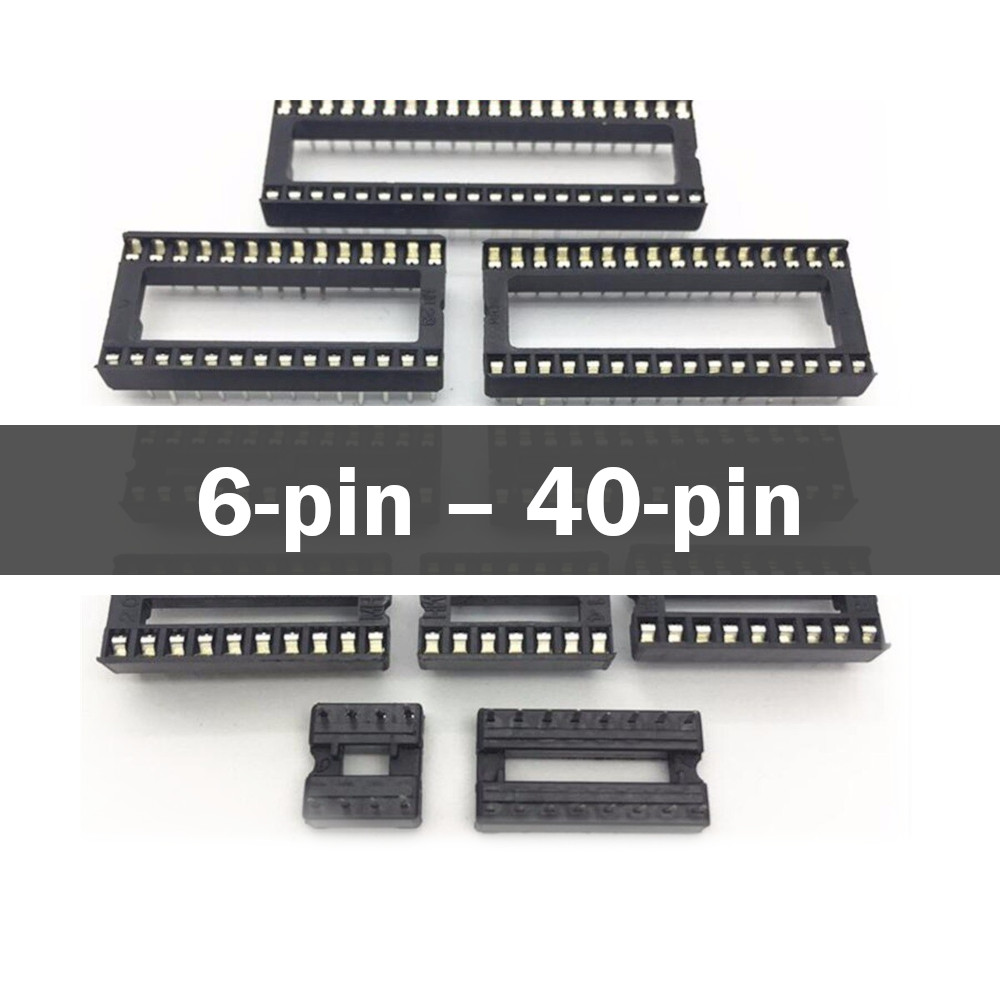DIP IC Socket (2 in pack) | DaakyeTech