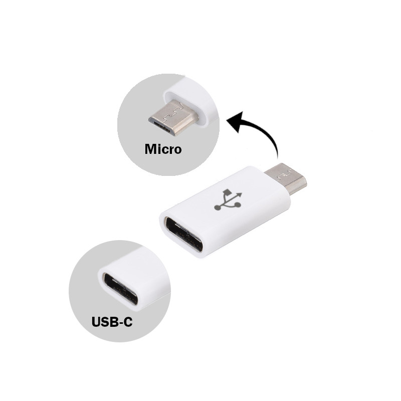 USB-C to Micro USB Adapter | DaakyeTech
