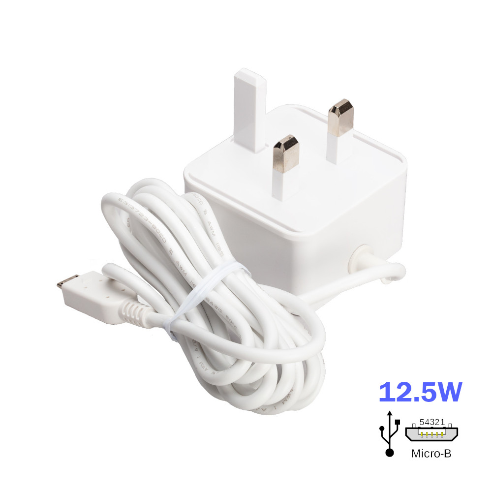 Official Raspberry Pi 12.5W Micro USB Power Supply | DaakyeTech